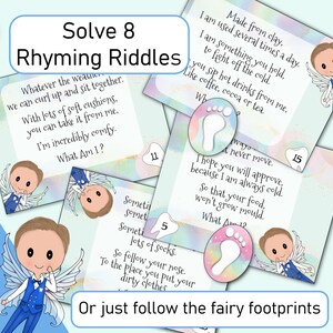 Tooth Fairy Treasure Hunt, a Printable Indoor, Lost Baby Teeth ...