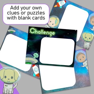 Space Treasure Hunt, a Indoor Printable Family Adventure, Alien Escape ...