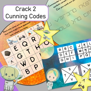 Space Treasure Hunt, a Indoor Printable Family Adventure, Alien Escape ...