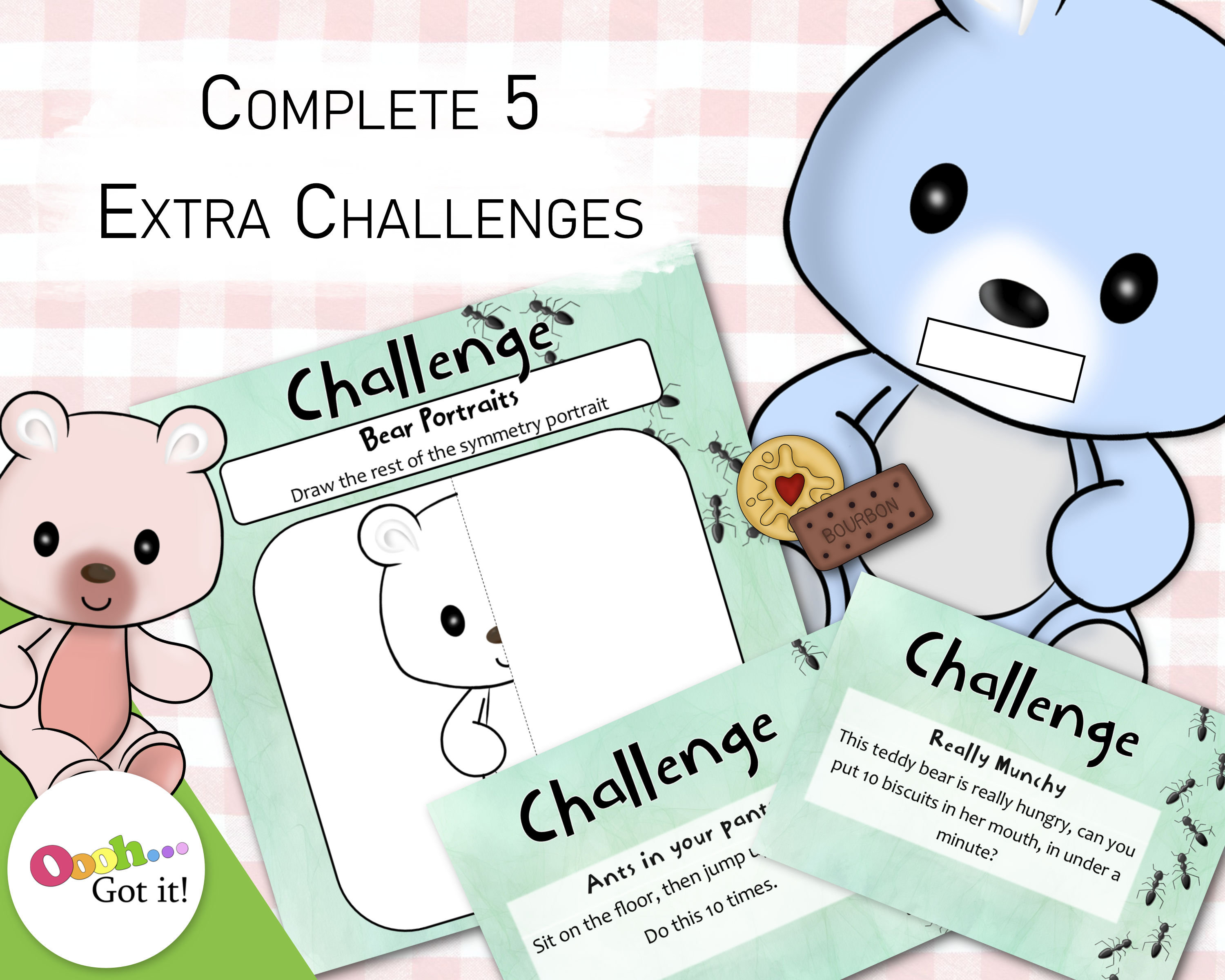 Teddy Bear Treasure Hunt a Easy Indoor/outdoor Adventure for - Etsy