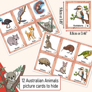 Australian & New Zealand Animal Scavenger Hunt – A Printable Aussie and ...