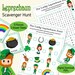 St Patrick's Day Scavenger Hunt, a Printable Leprechaun Picture ...