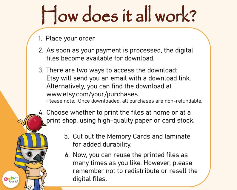 Ancient Egypt Memory Card Game, a Printable Egyptian Picture Matching ...