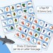 Under the Sea Dominoes, a Printable Ocean Party Favor, Summer Birthday ...