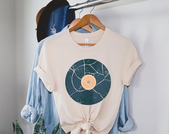 Vinyl Record Shirt | Etsy