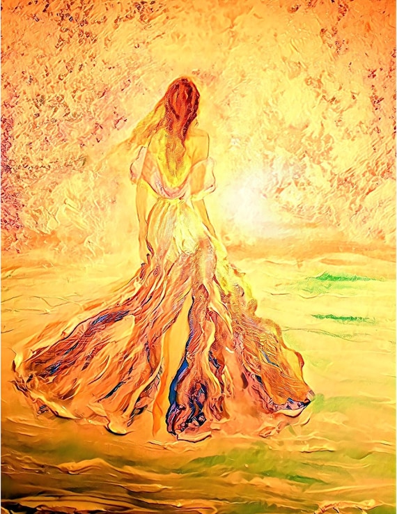 Title: the Spirit of Lady Laura Golden Aura | Etsy