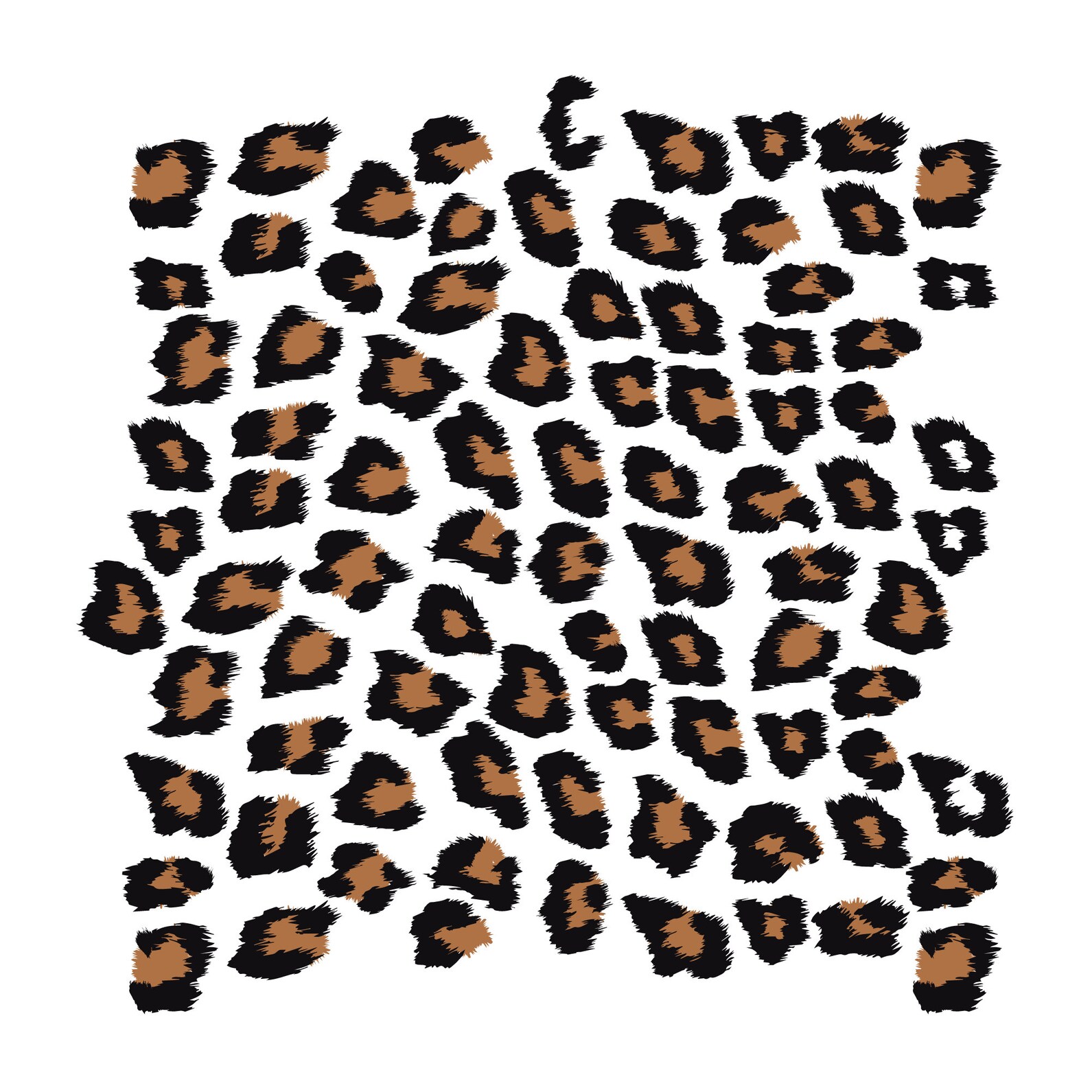 Leopard Print Animal Print Instant Download SVG PNGPDF - Etsy