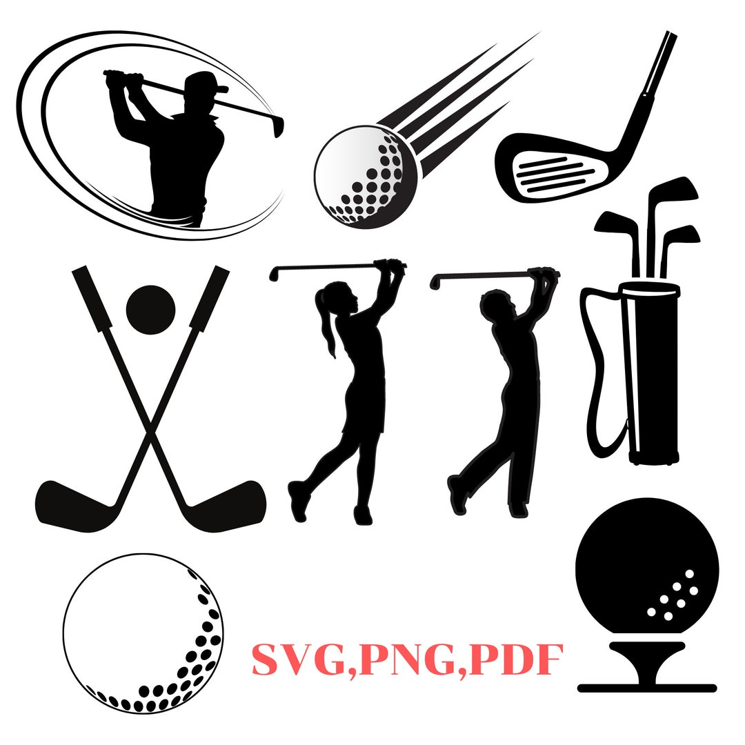 Golf Svg Bundle Golf Svg Golfing Svg Golf Player Svg Golf - Etsy