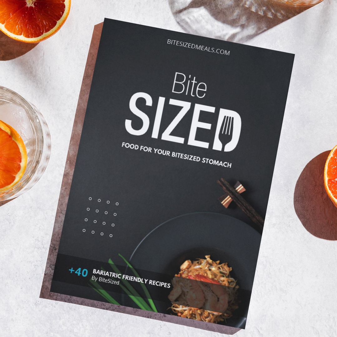 BITESIZED BARIATRIC COOKBOOK - Bariatric Advice Book, Recipe Book ...