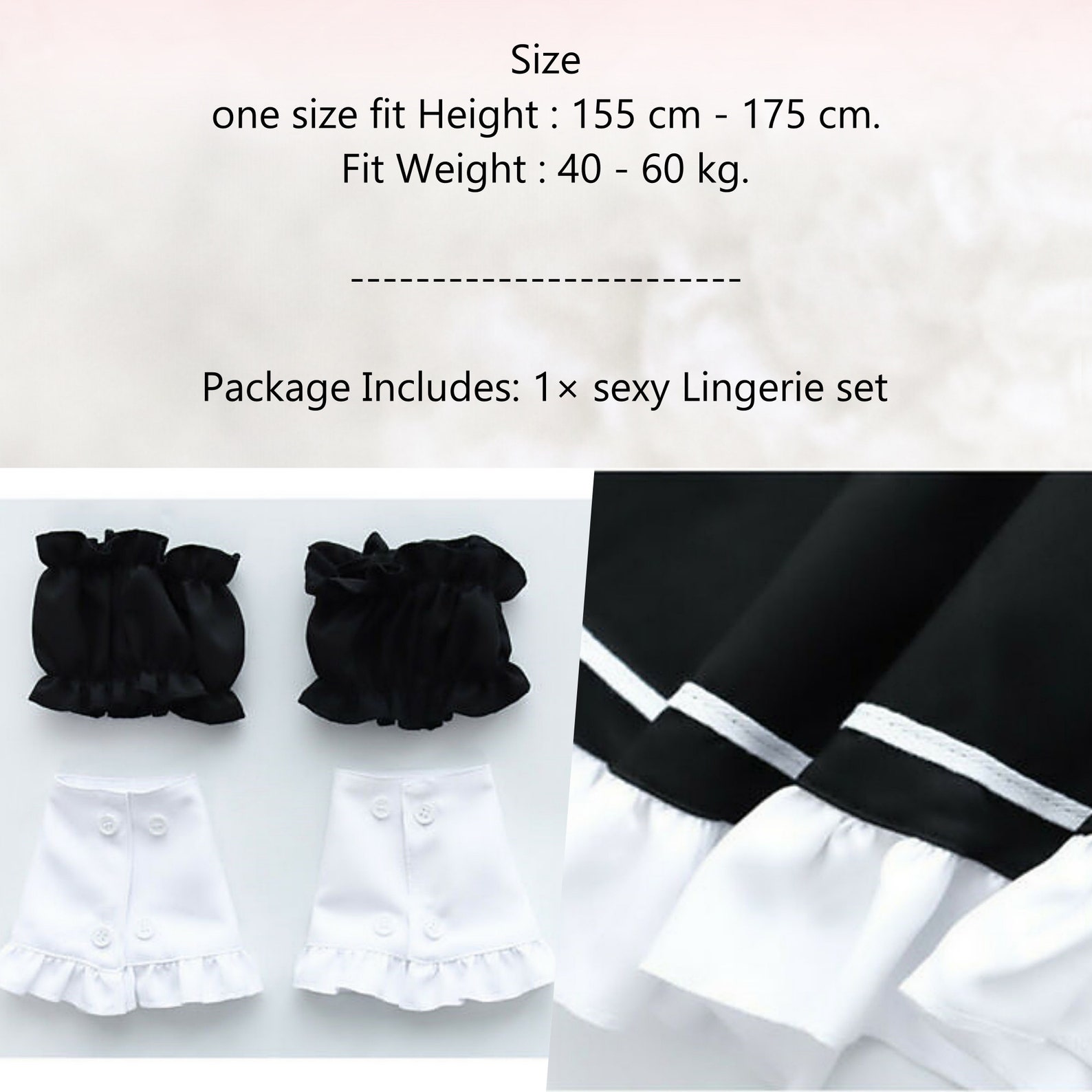 Sexy Maid Dress Open Chest Maid Cosplay Maid Uniform | Etsy