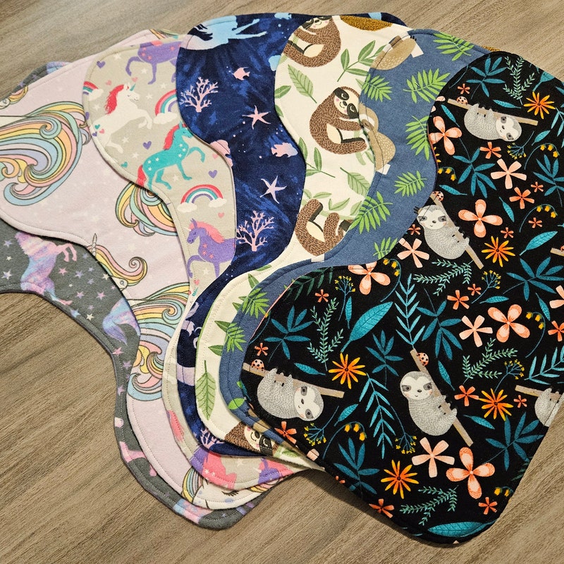 Linen Burp Rags - Etsy