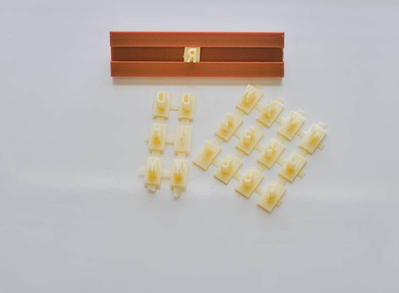 Alphabet Stamp Set: Clay Letter Stamps With Handle - Etsy