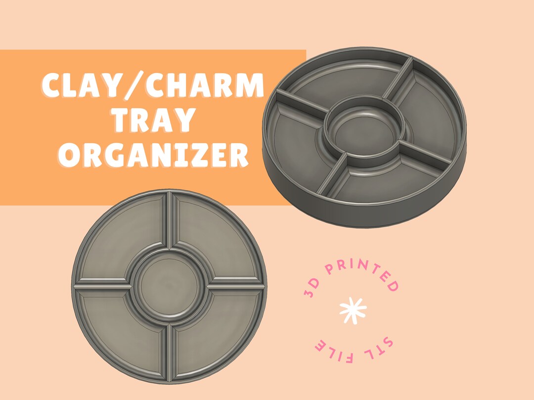 Organize Tray STL, STL File for 3D Printing, Organizer STL File ...