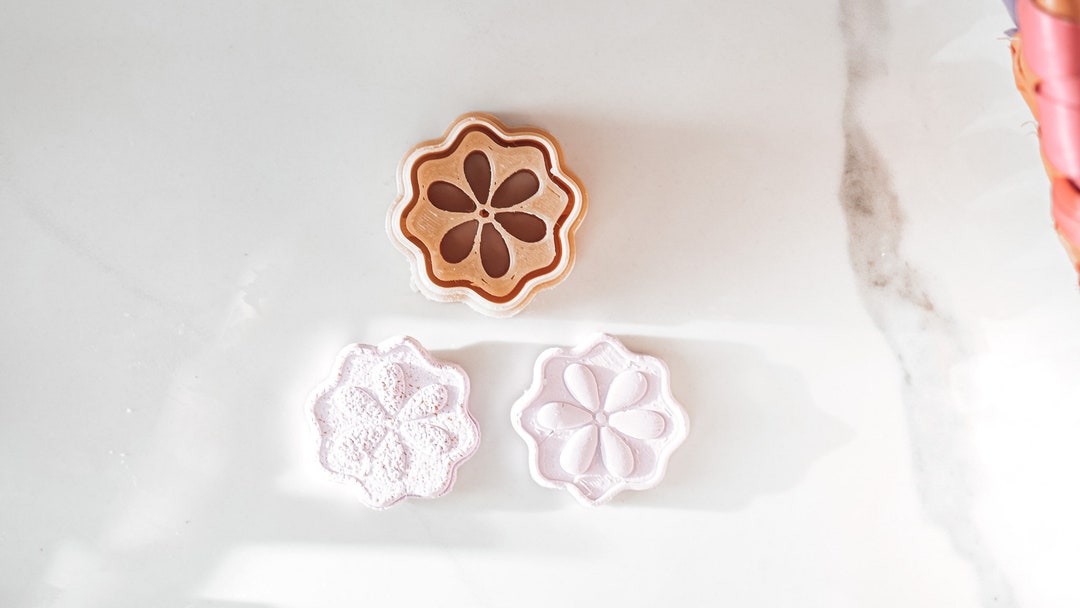 Flower Imprint Cutter Clay Cutting Tools Polymer Clay - Etsy