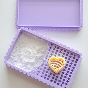 3D Printed Cornstarch Duster Tray: Clay Tool Organizer - Etsy