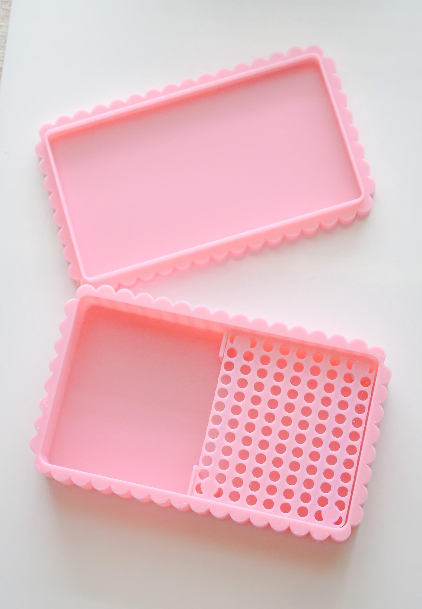 3D Printed Cornstarch Duster Tray: Clay Tool Organizer - Etsy