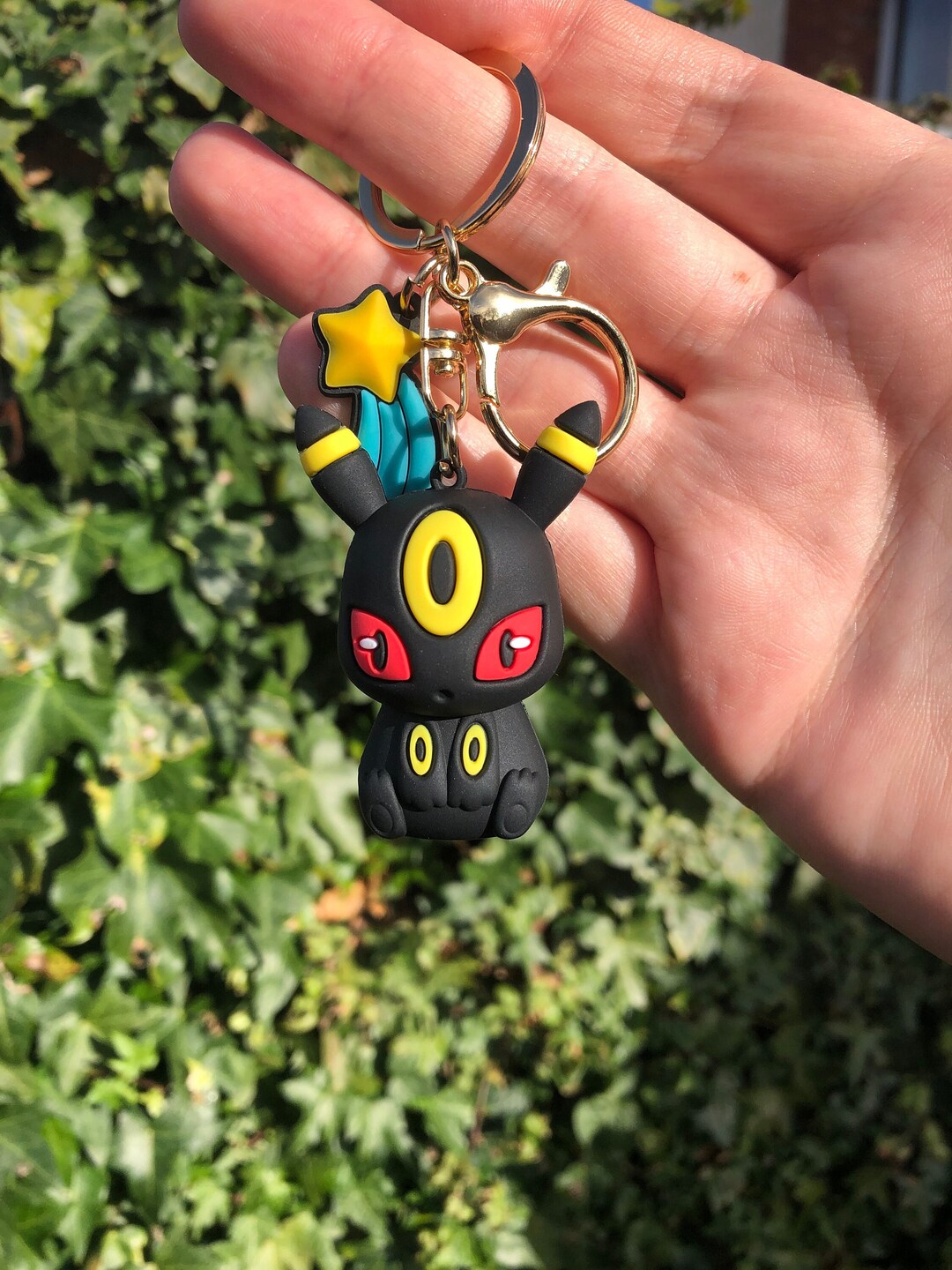 Umbreon Pokémon Keyring Keychain Bag Charm Pokemon Gift - Etsy UK