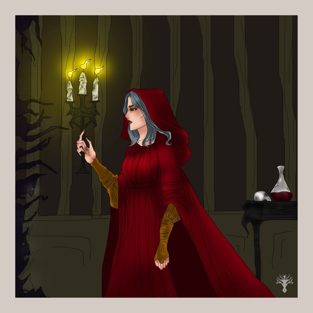 The Girl Among the Shadows - Etsy