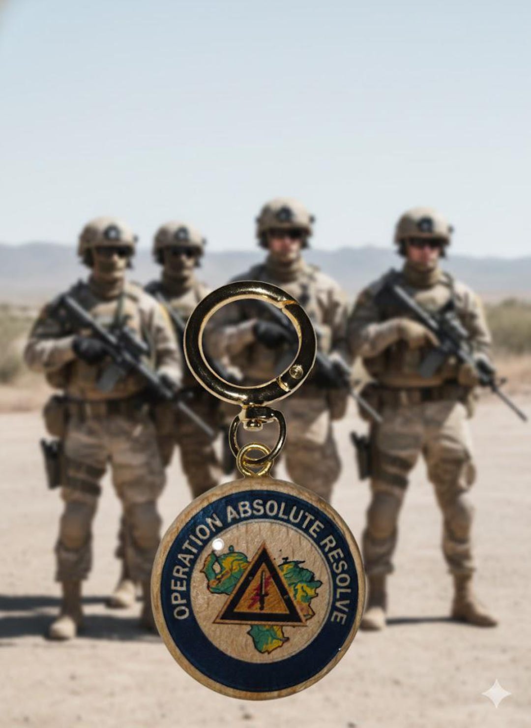 Operation Absolute Resolve Keychain + Gift Box (NEW) - Etsy