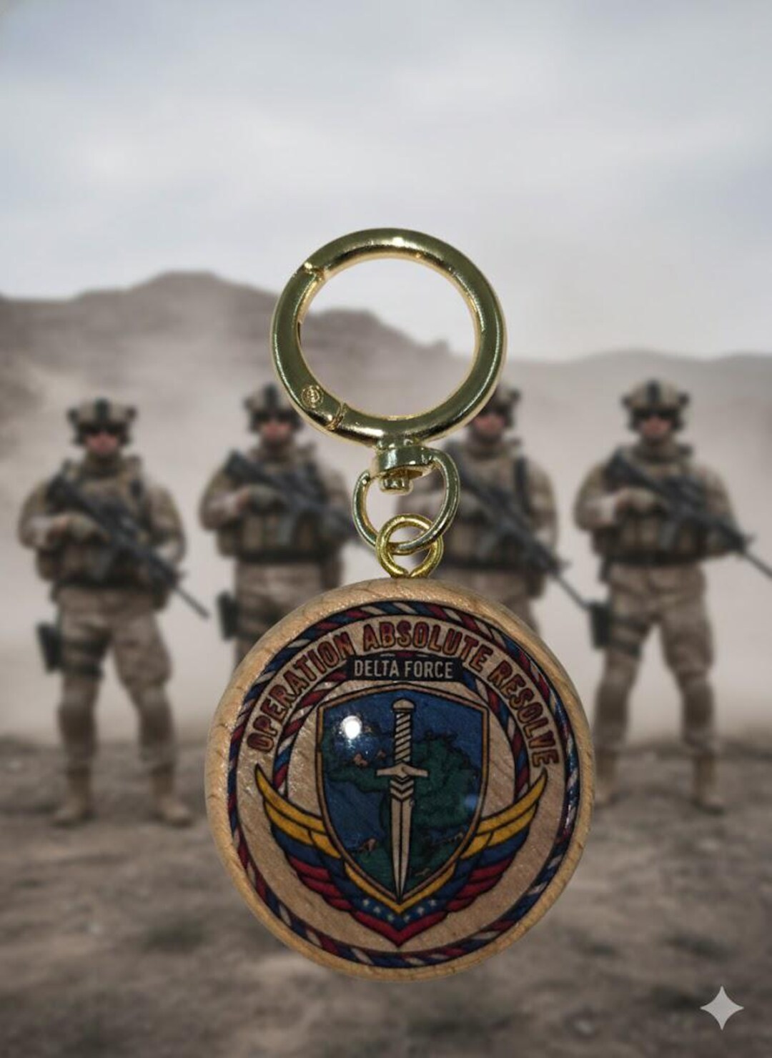 Operation Absolute Resolve Keychain + Gift Box (NEW) - Etsy
