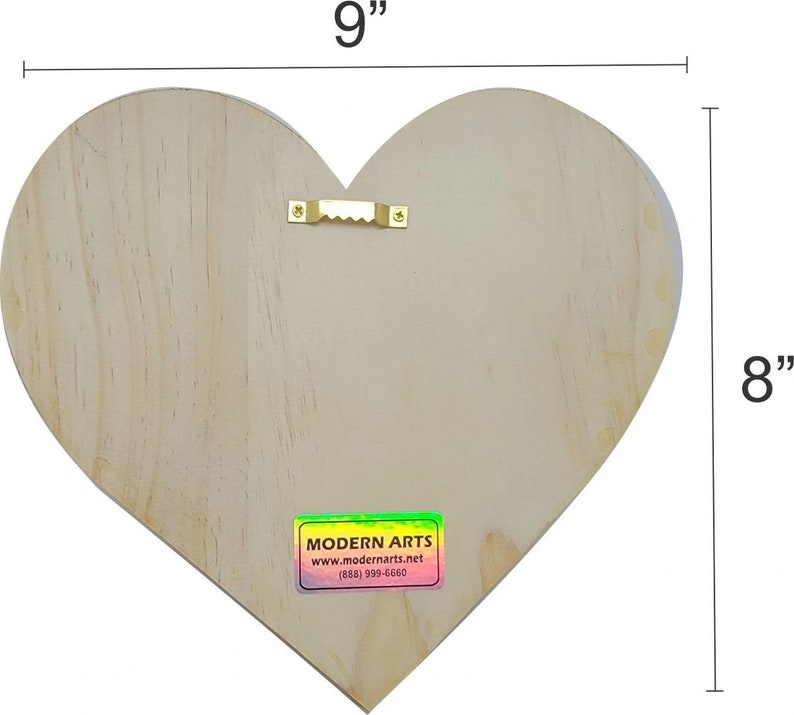 Love You Wooden Heart 9"x 8" With Resin on Top - Etsy
