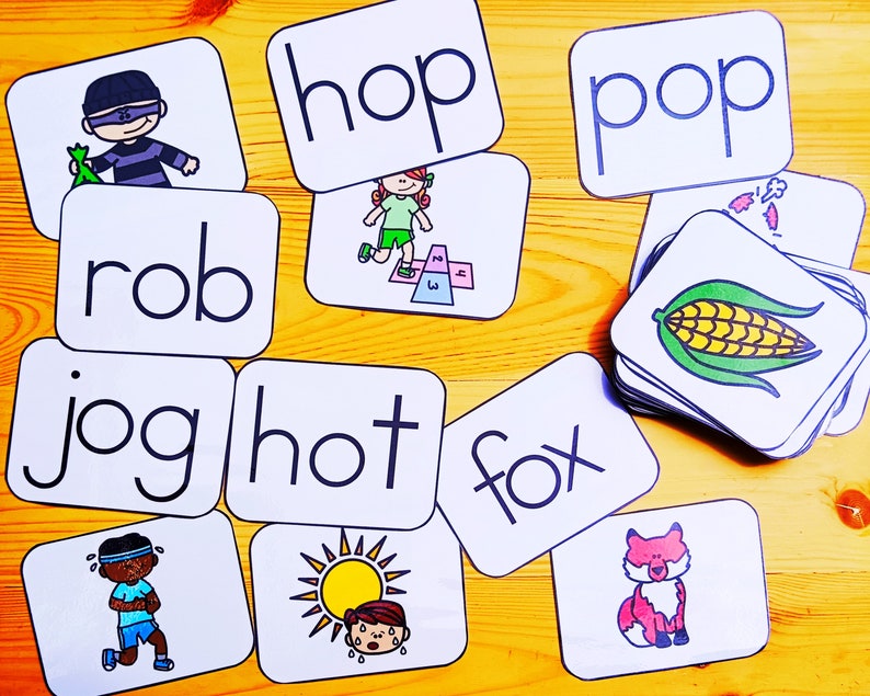 CVC Flashcards - Etsy