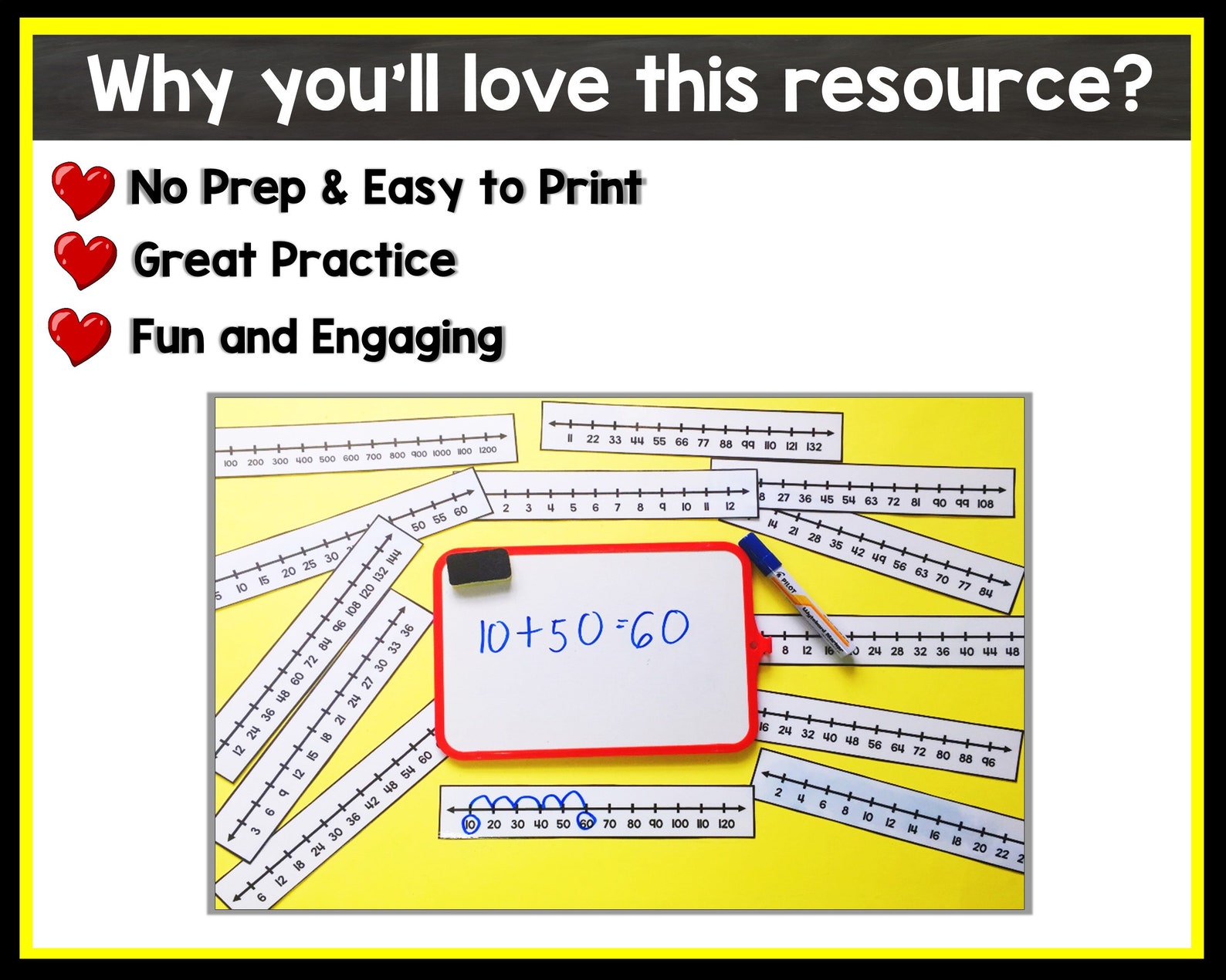 Skip Counting Number Line - Etsy