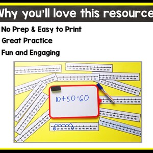 Skip Counting Number Line - Etsy