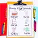 R-controlled Vowel Coloring Pages - Bossy R Coloring Pages - Etsy