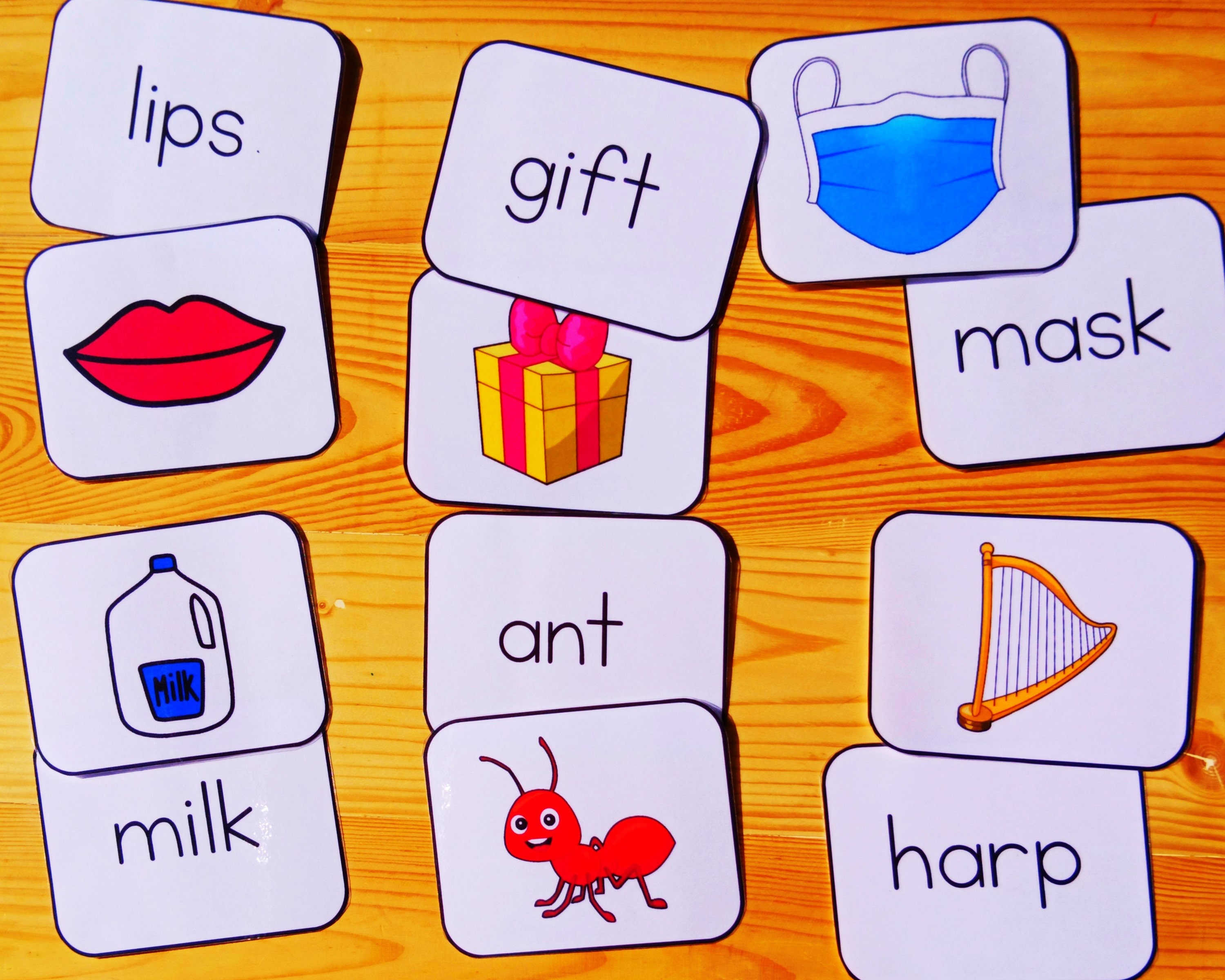 Ending Blends Flashcards - Etsy