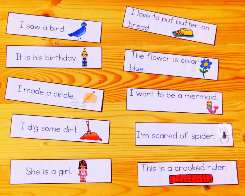 R-controlled Vowel Sentence Flashcards - Reading Resource (PDF) - Etsy