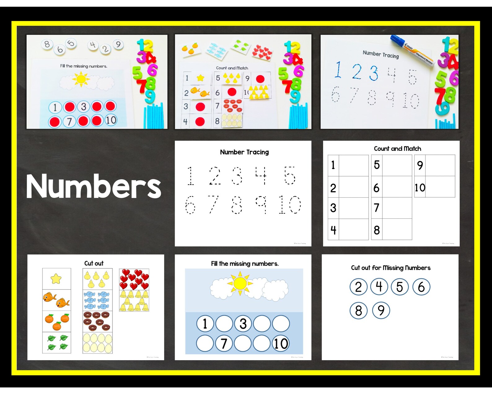 Preschool Learning Binder Toddler Learning Binder Printable - Etsy