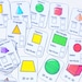 2D and 3D Shapes Task Cards - Etsy