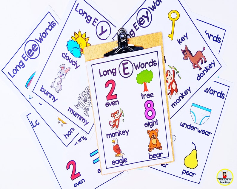 Long Vowel Posters - Etsy