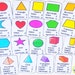2D and 3D Shapes Flashcards - Etsy