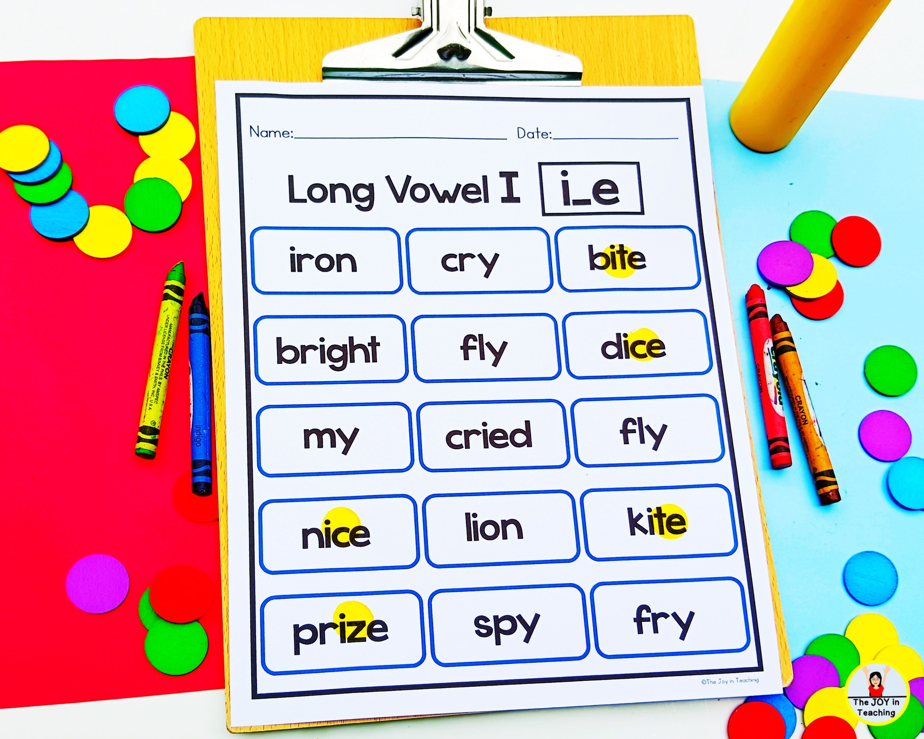 Long Vowel Word Hunt - Etsy