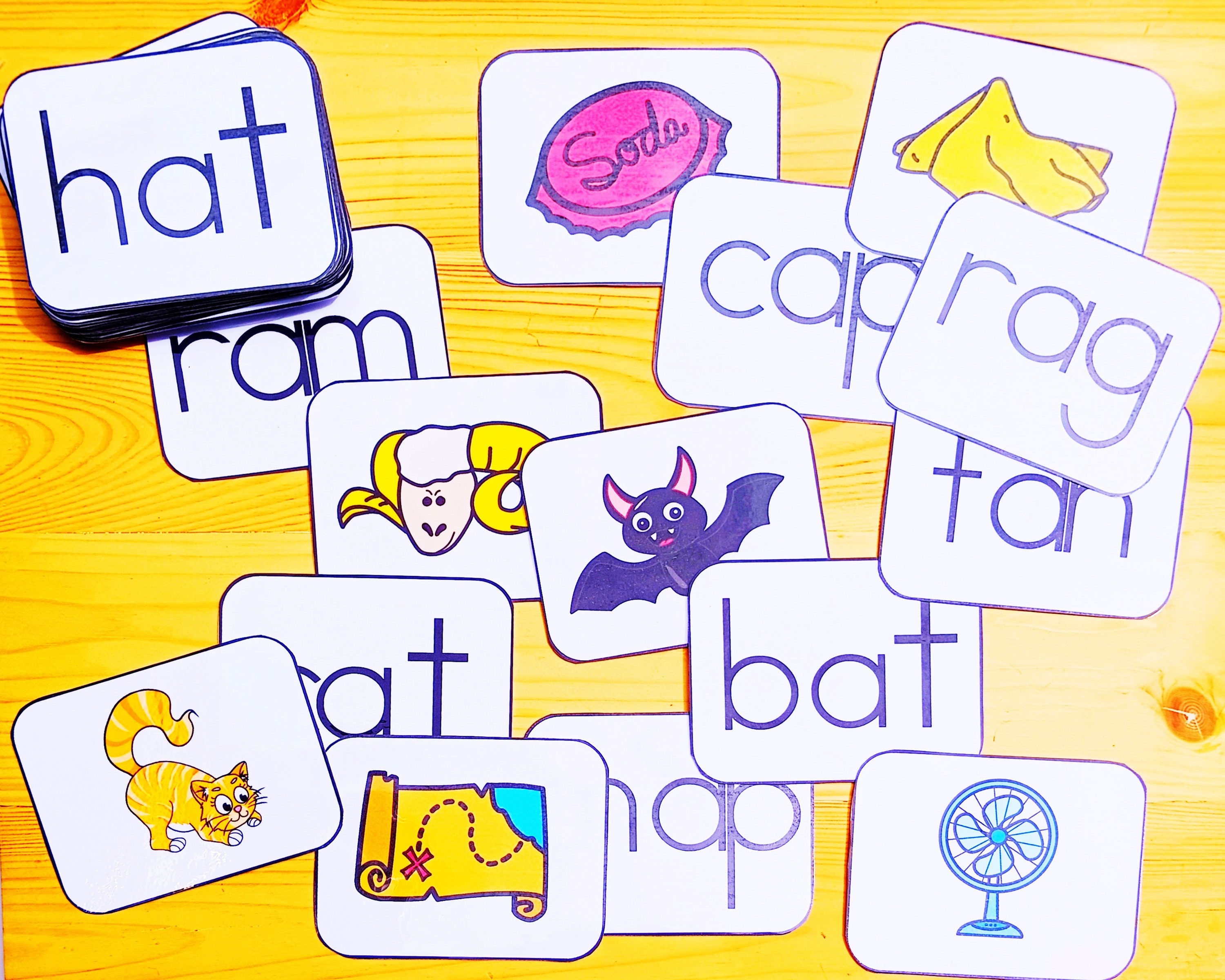 CVC Flashcards - Etsy