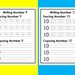 Numbers 0-20 Tracing and Writing Worksheet - Etsy
