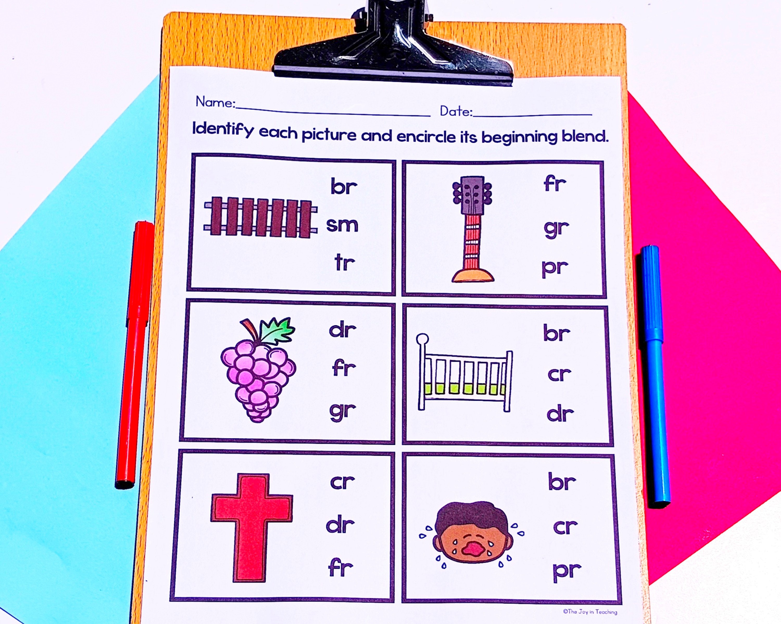Beginning Blends Activity - Etsy