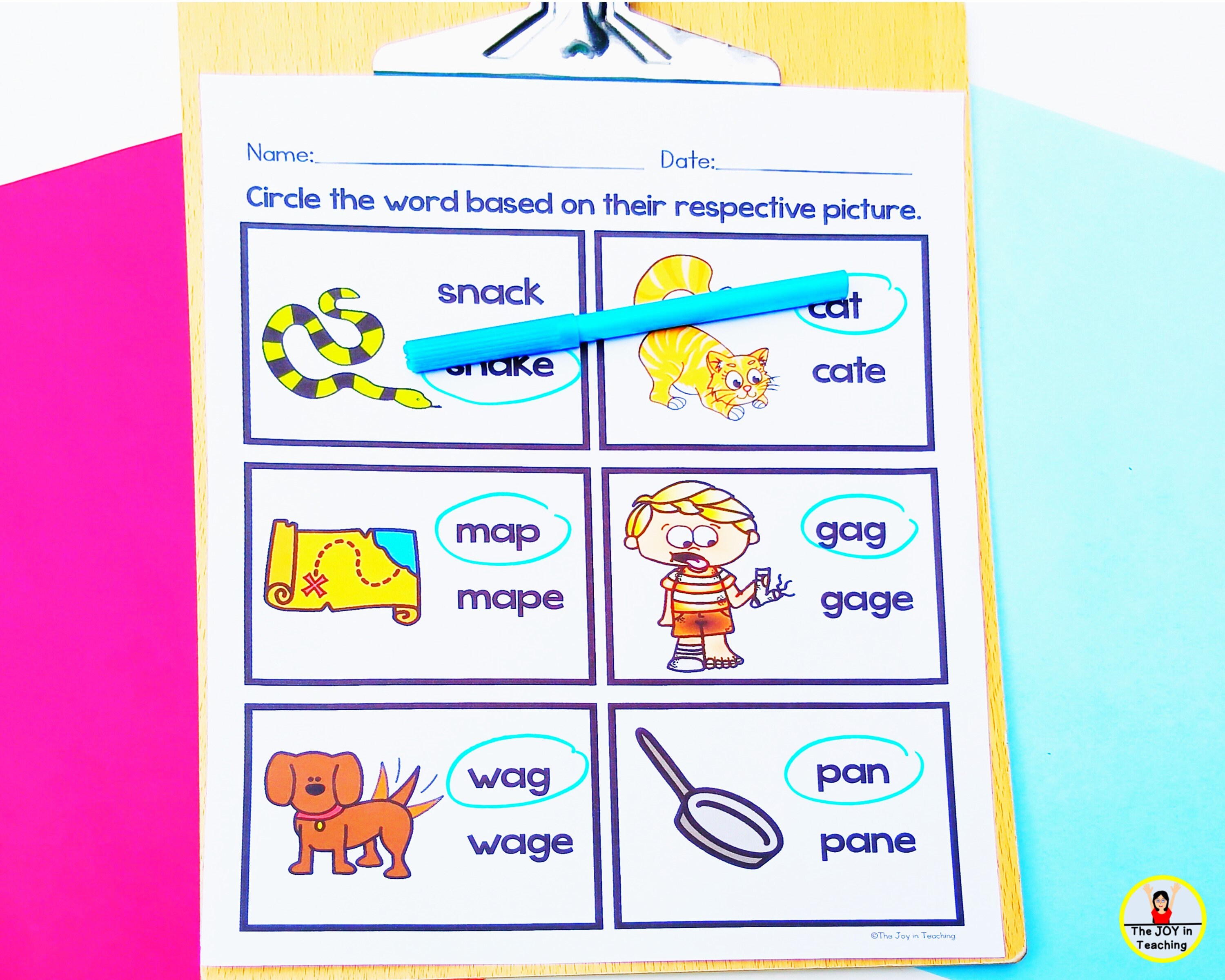Short Vowel and Long Vowel Identification - Etsy