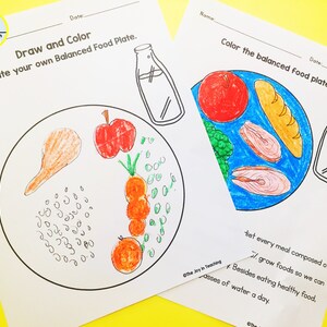 Go Grow and Glow Foods Activity | Etsy