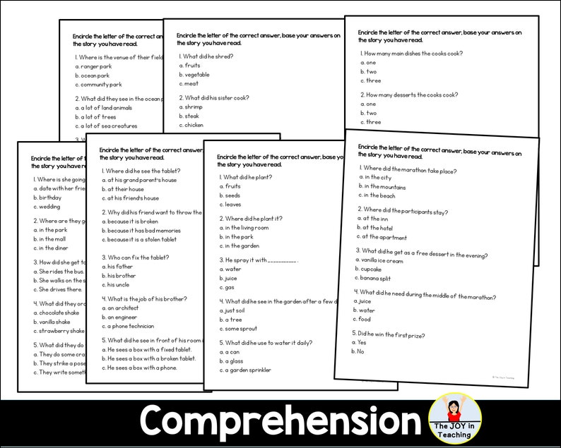 Trigraph Reading Comprehension Passage - Etsy
