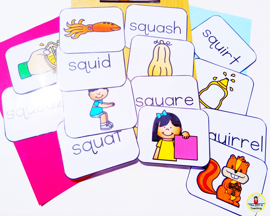 Trigraph Word and Picture Flashcards - Etsy