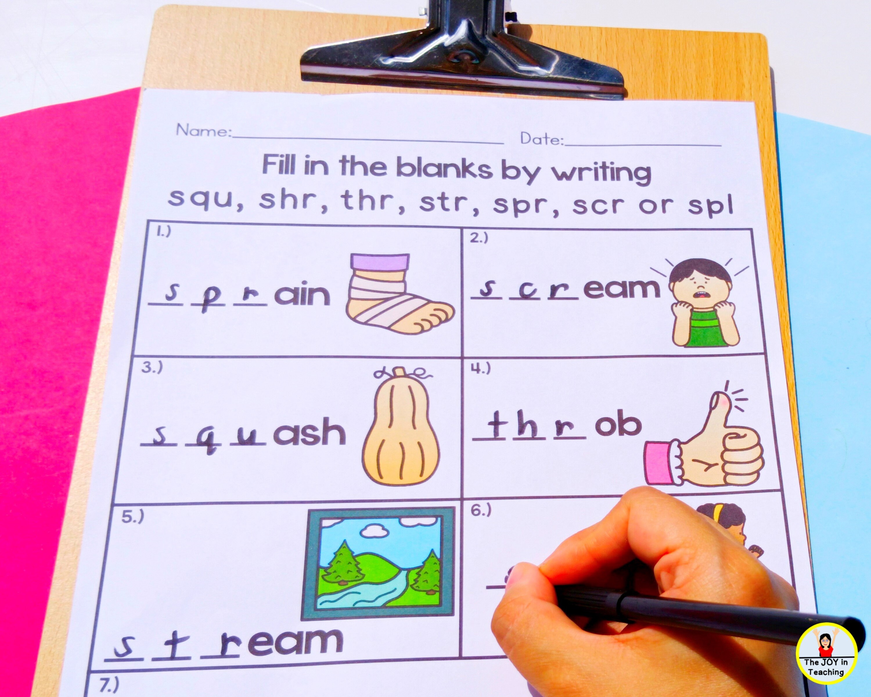 Trigraph Worksheet - Etsy