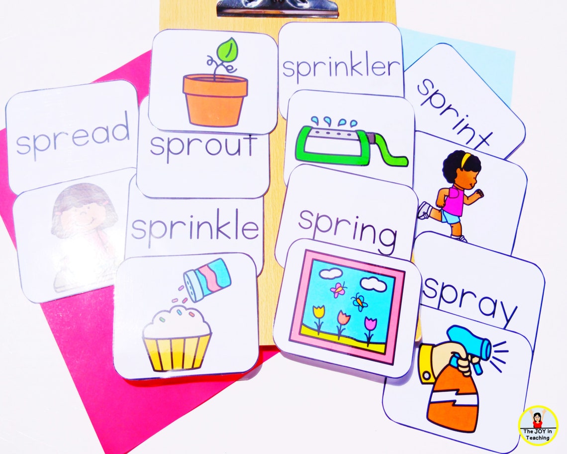 Trigraph Word and Picture Flashcards - Etsy