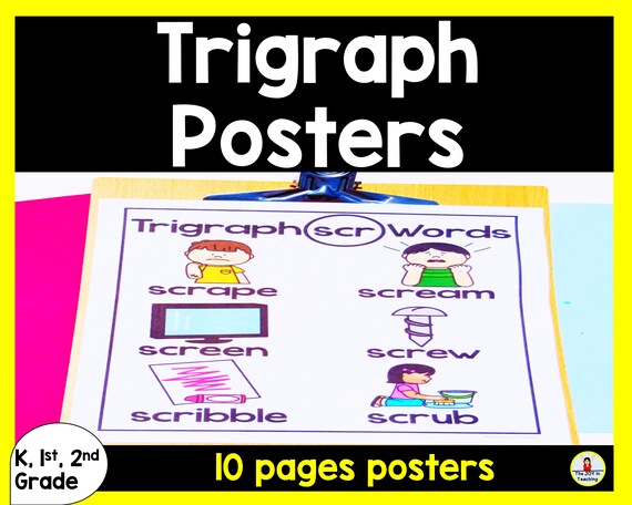 Trigraph Posters - Etsy