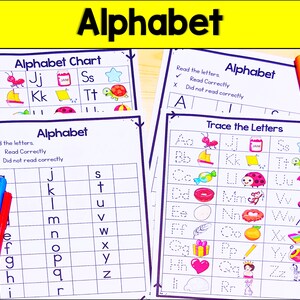 Preschool Assessment - Pre-k Assessment - Etsy