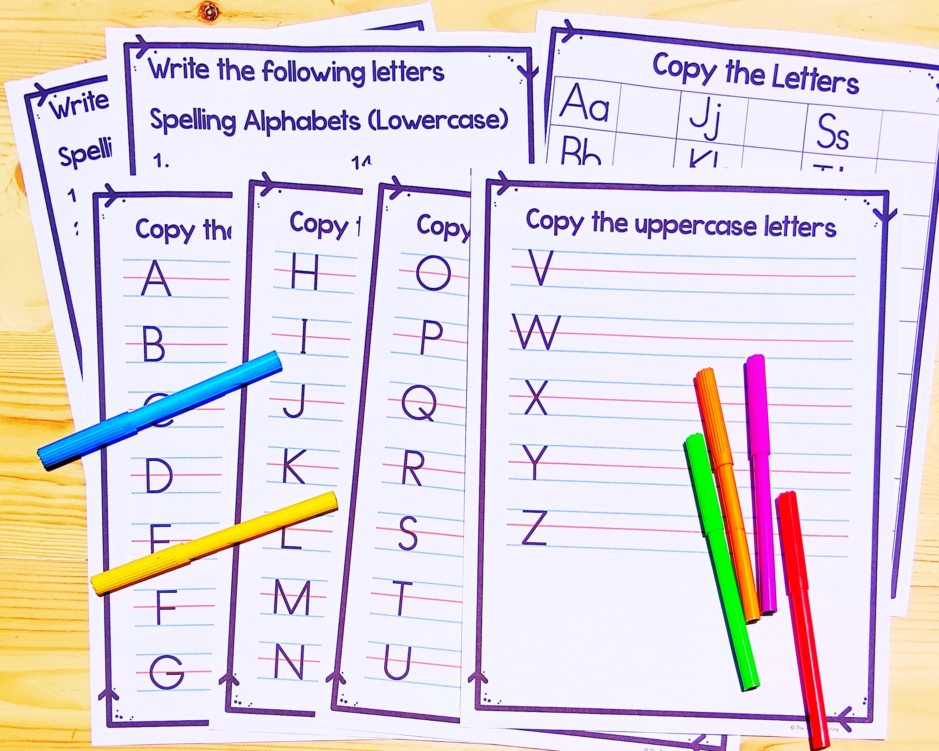 Alphabet Assessment Worksheet (Download Now) - Etsy