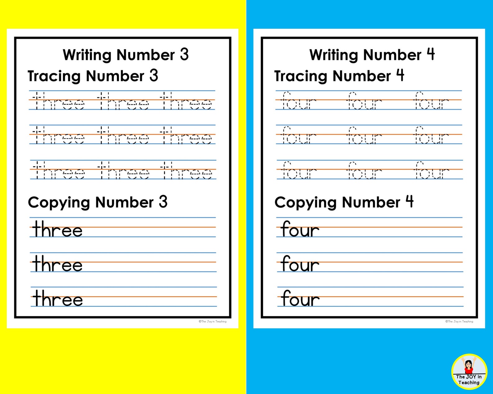 Number Words 0-20 Worksheet - Etsy