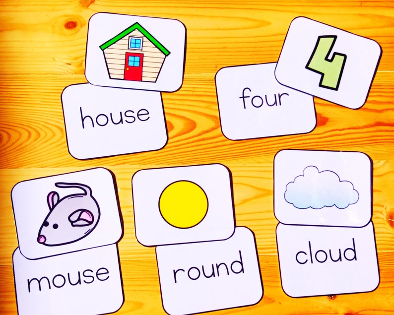 Diphthong Flashcards - Etsy